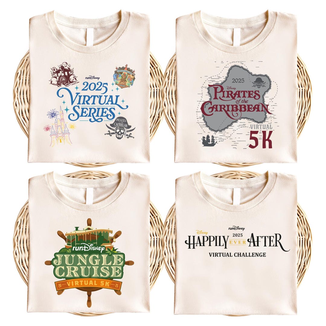 Run Disney Virtual Series 2026 Shirt, Disney Happily Ever After Shirt ...