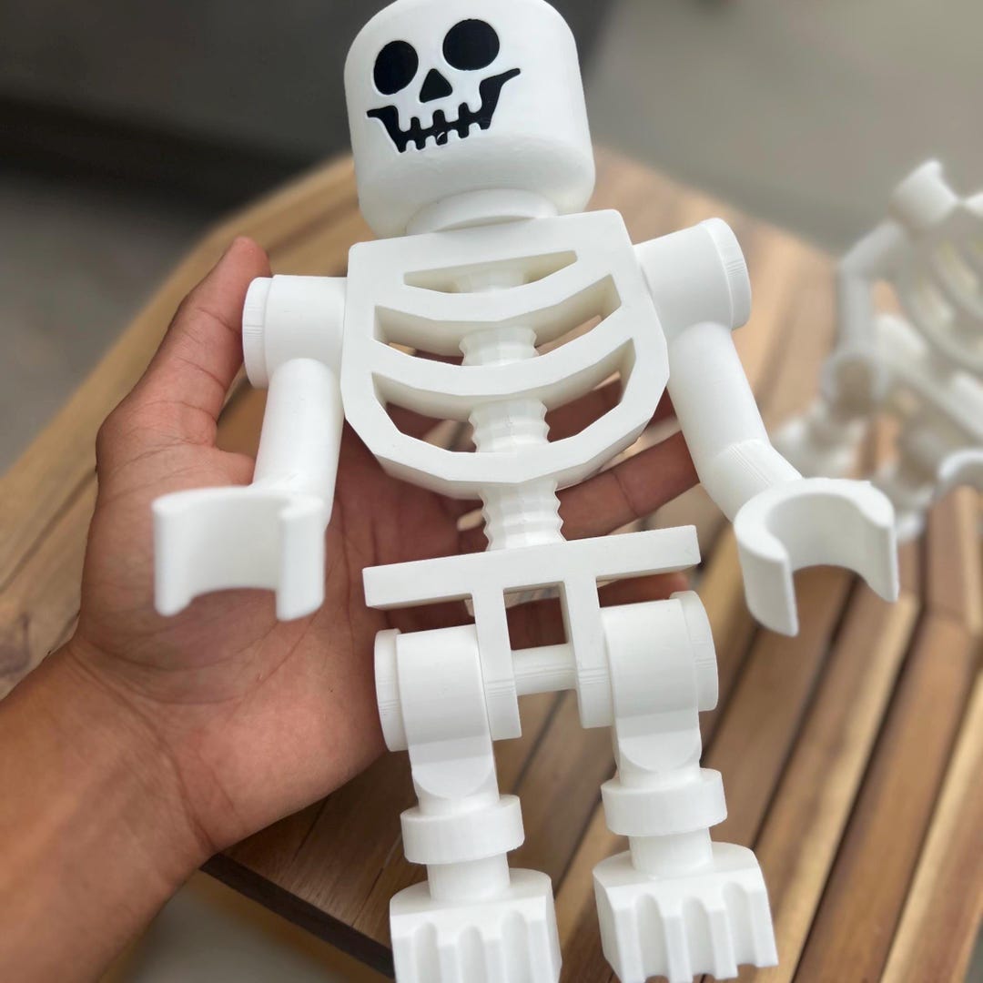 Jumbo Poseable Skeleton: 12-inch Giant Figure - Etsy