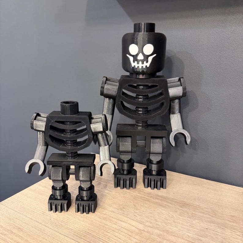 Poseable Skeleton Figurine | Mini Skeleton Decor | Funny Shelf Decor | Modern Gothic Accent - Etsy