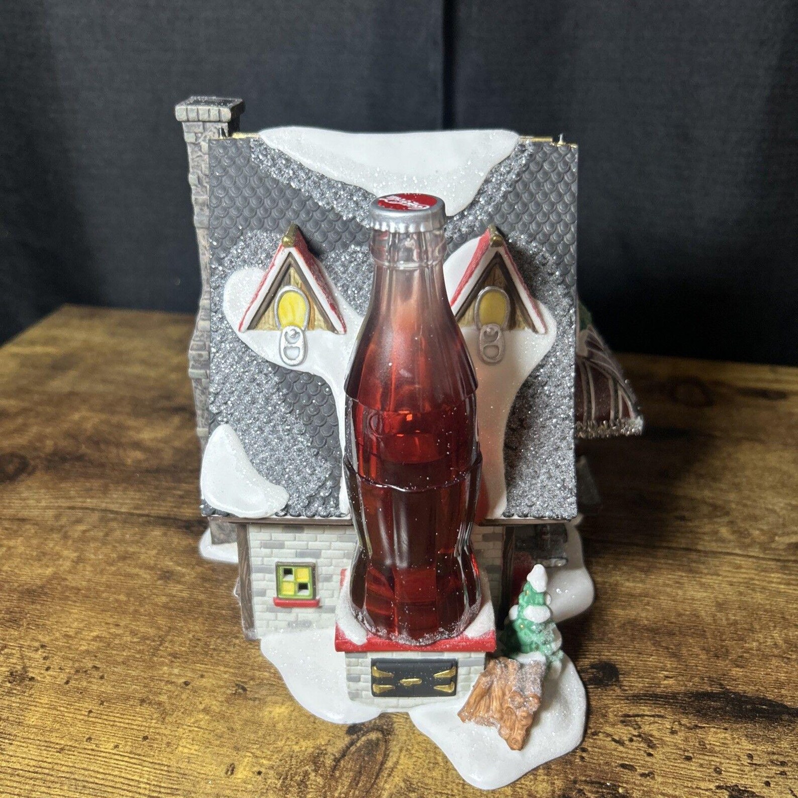 Department 56 Coca Cola Fizz Factory NORTH POLE Series Coke Bottle ...