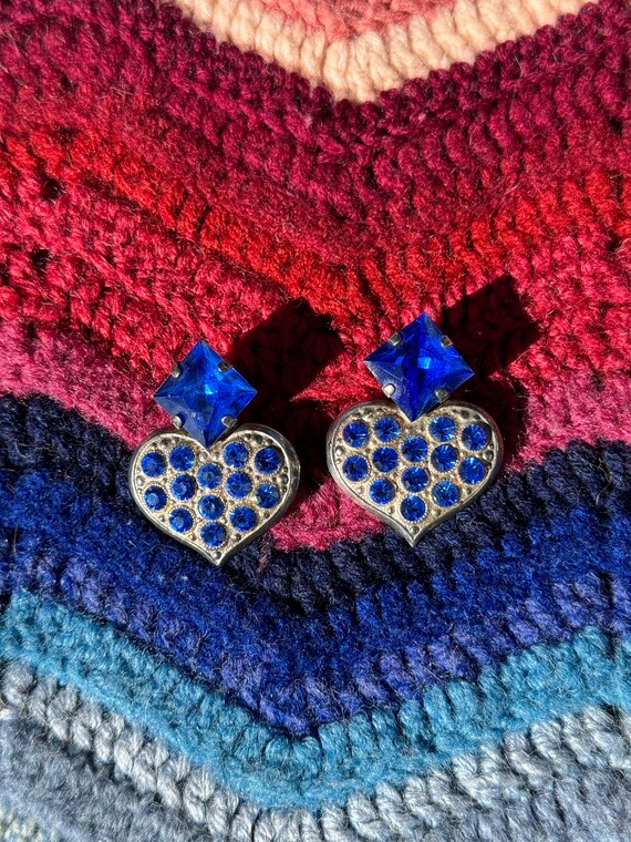 Vintage 80s heart - Gem
