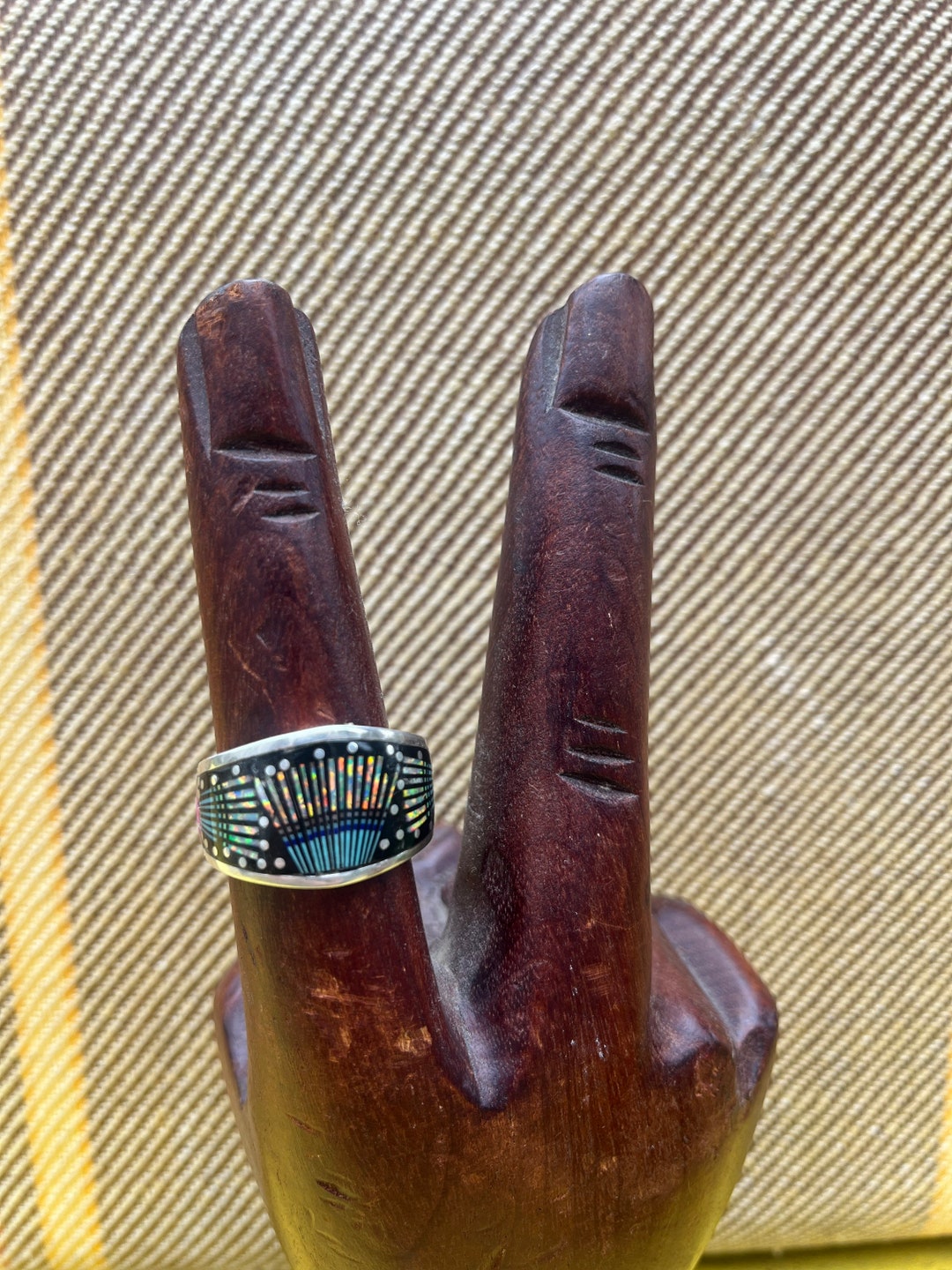Gilbert Smith Microinlay Ring - Etsy