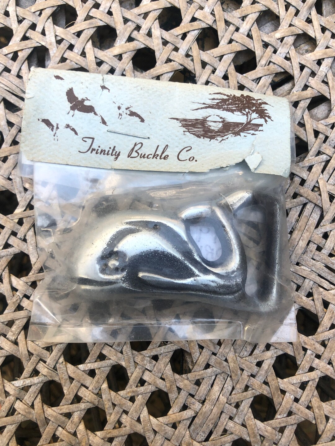 Vintage 1970s Trinity Buckle Co Whale Small Buckle - Etsy