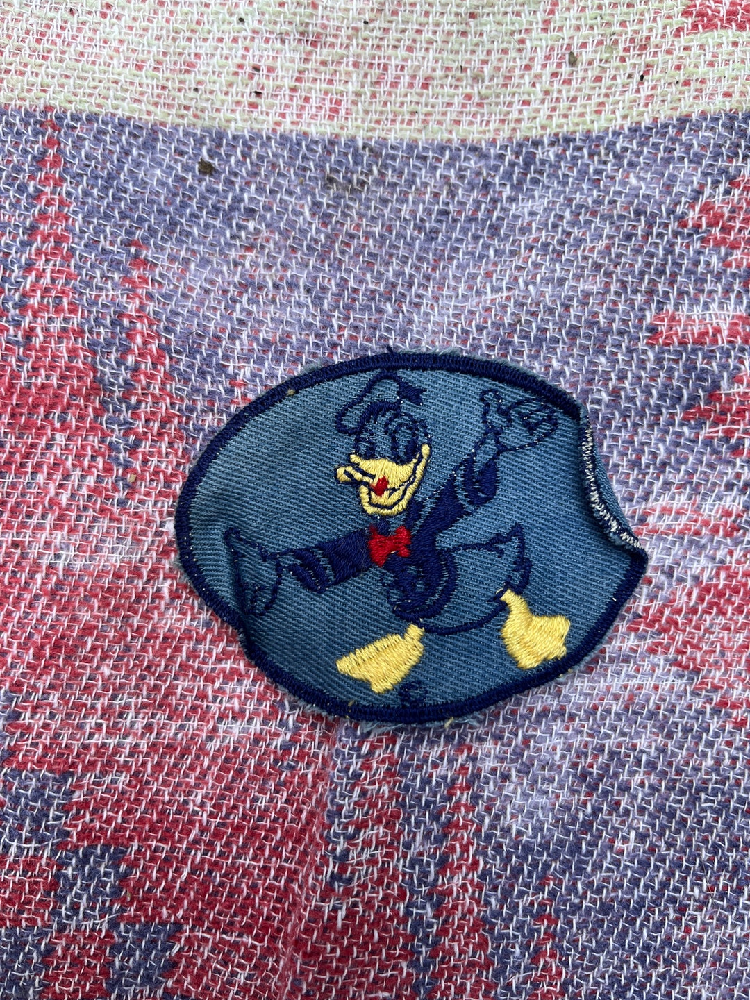 Vintage Donald Duck Patch - Etsy