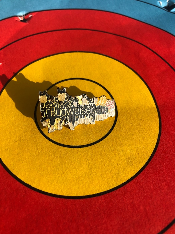 Vintage Budweiser Beer Pin - Gem