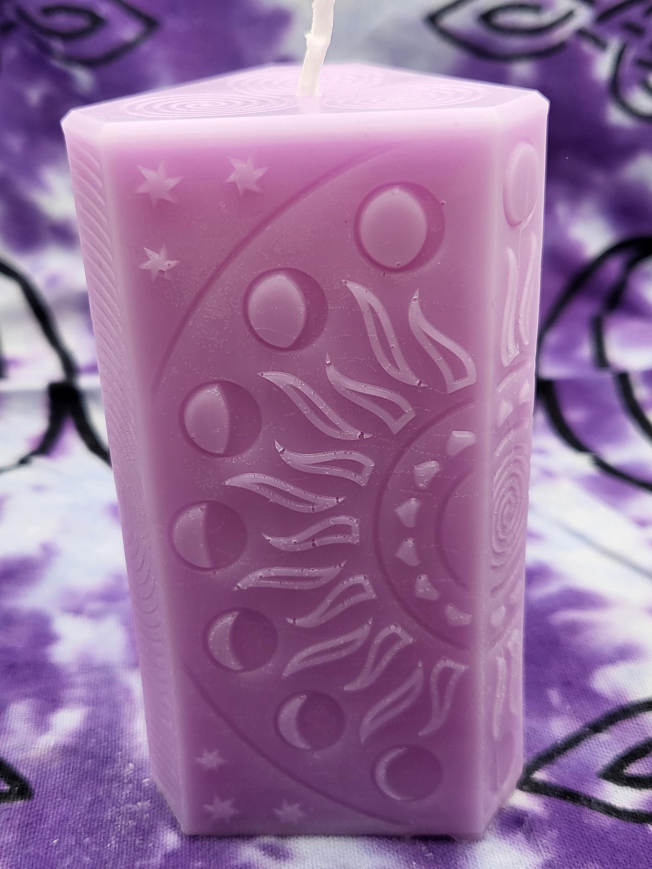 Judgement Purple Tarot Candle - Etsy