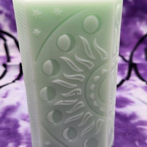Judgement Purple Tarot Candle - Etsy
