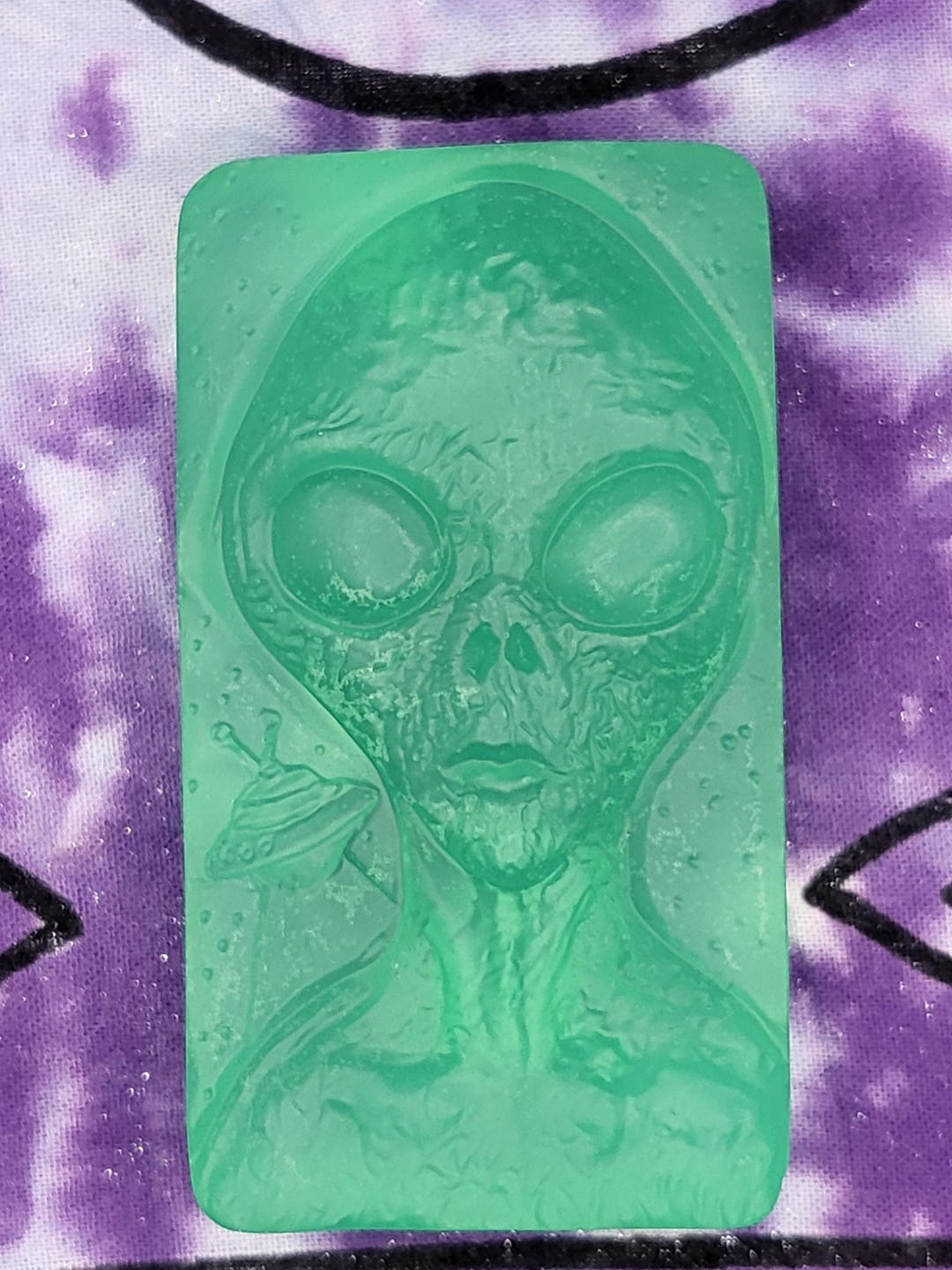 Alien Bar Green Soap - Etsy