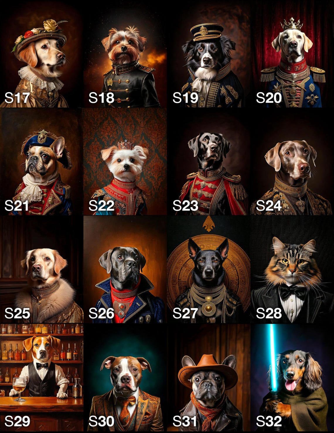 Queen Pet Portraits, Royal Portraits, Custom Pet Portraits, Dog ...