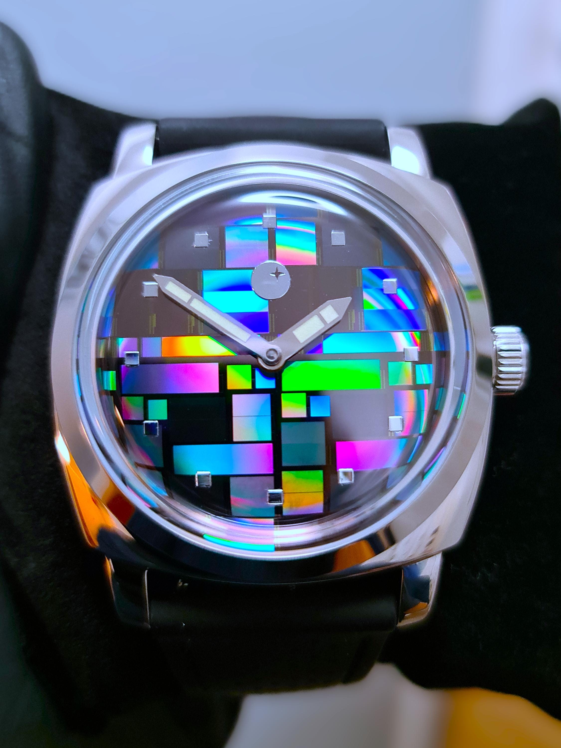 STC Poseidon XL Silicon Wafer Dial Mechanical Watch 47mm - Etsy