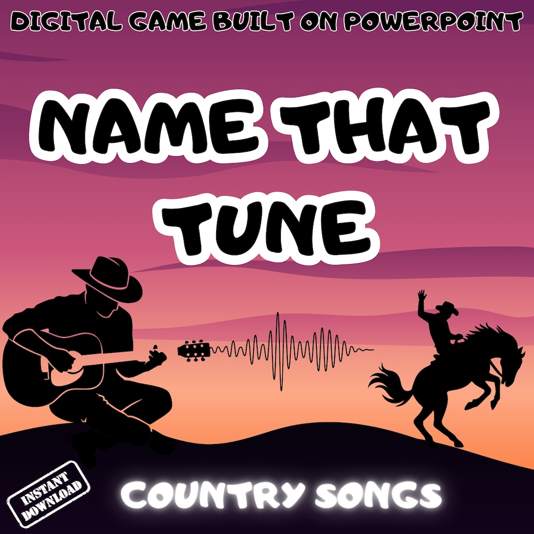 Name That Tune Game - Country Songs Quiz | 30 Rounds Country Music ...