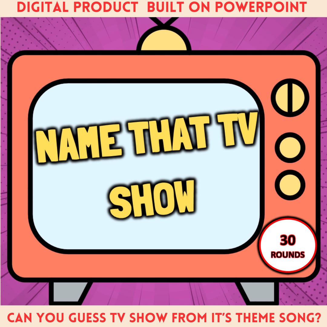 Name That TV Show Game | 30 Rounds | Guess the TV Series From Their ...