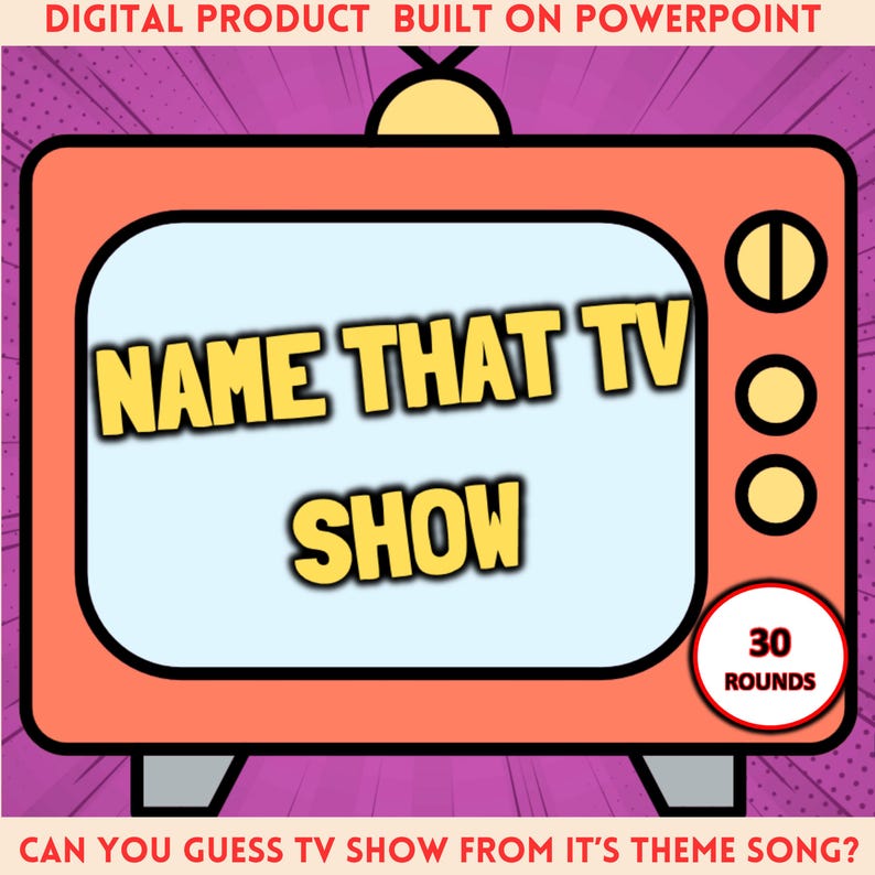 Name That TV Show Game | 30 Rounds | Guess the TV Series From Their Soundtracks and Theme Songs ...