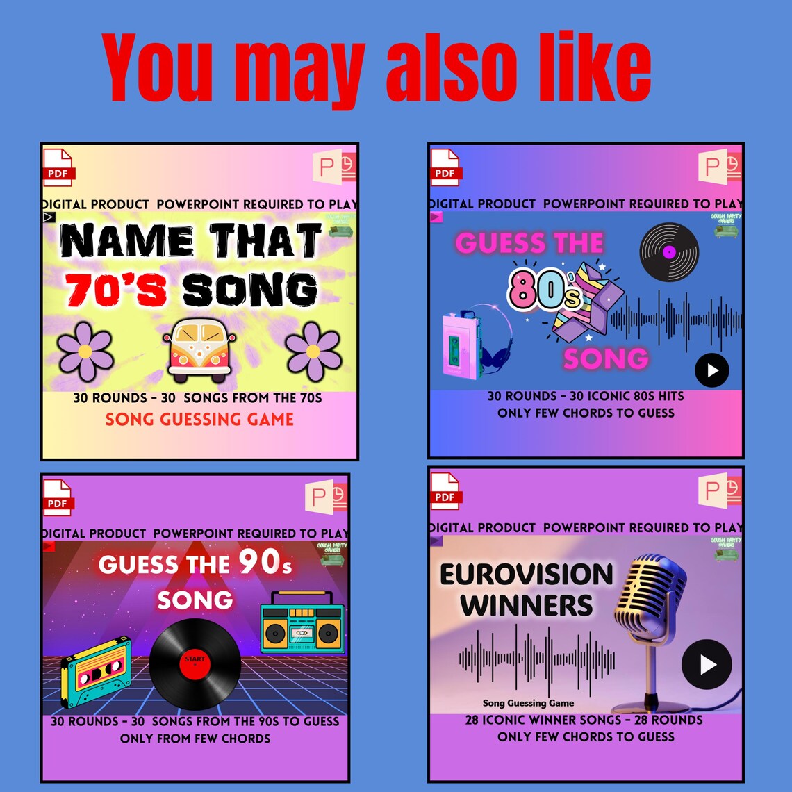 Name That TV Show Game | 30 Rounds | Guess the TV Series From Their ...