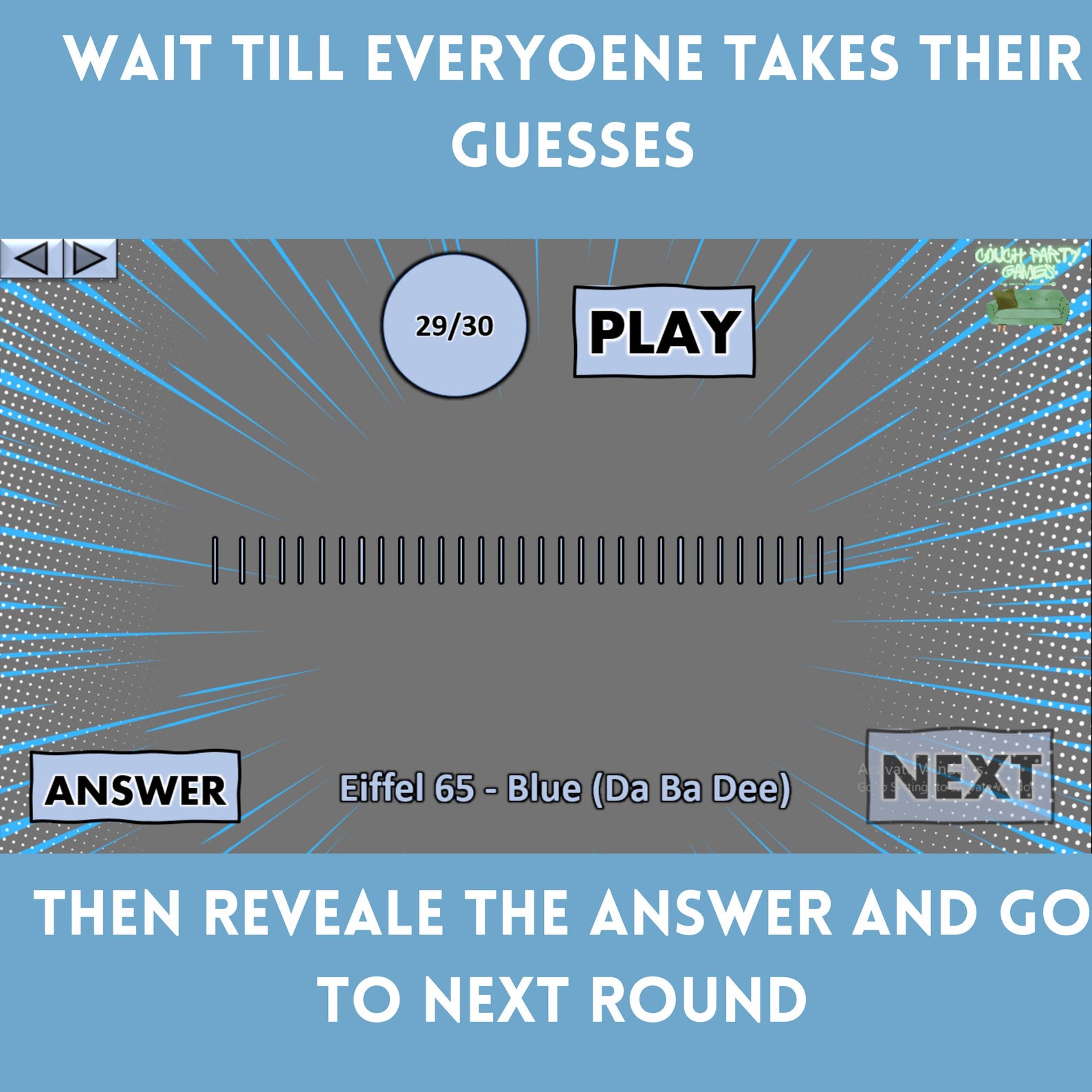 GUESS THE SONG | Digital Song-guessing Game | 30 Popular Songs | Trivia ...