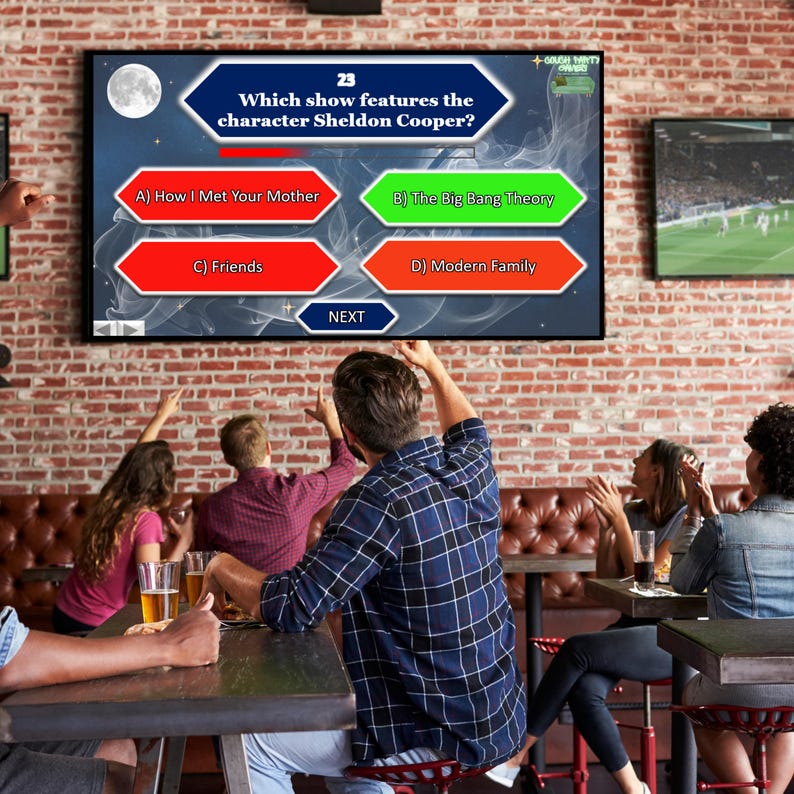 PUB TRIVIA Game | 10 Rounds & 100 Questions | Work Party Game | Friends ...