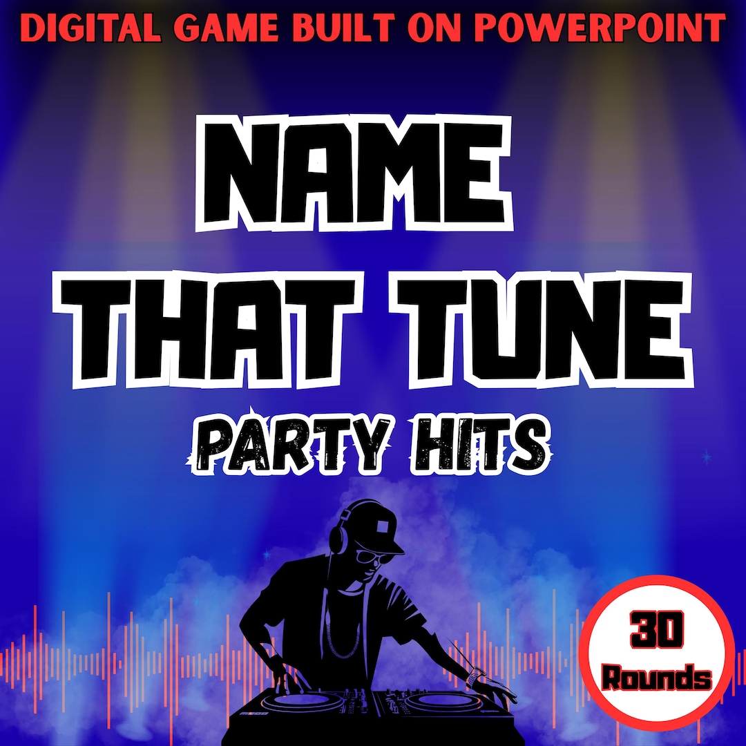 Guess the Song Music Trivia - 30 Rounds Party Hits | Digital Powerpoint ...