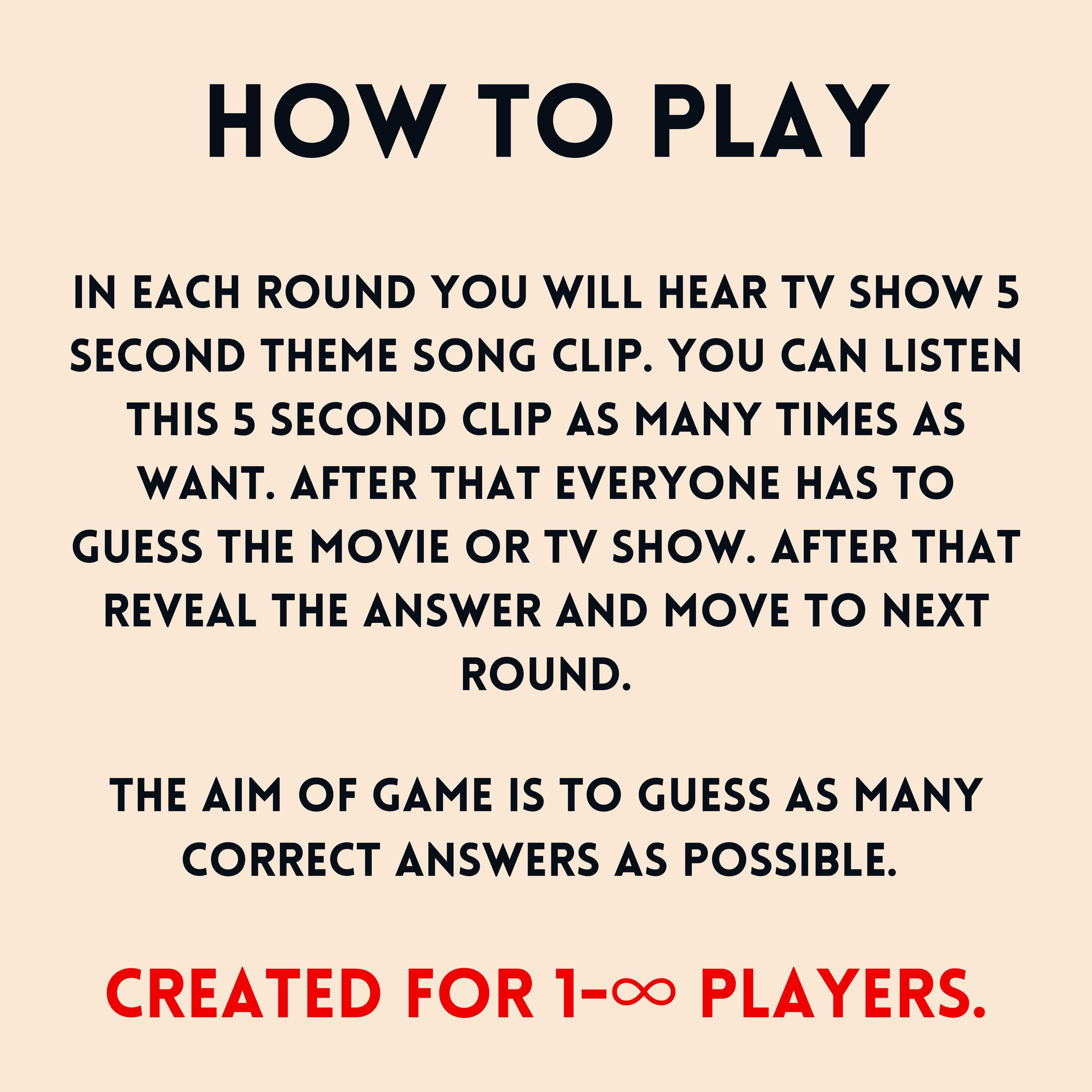 Name That TV Show Game | 30 Rounds | Guess the TV Series From Their ...