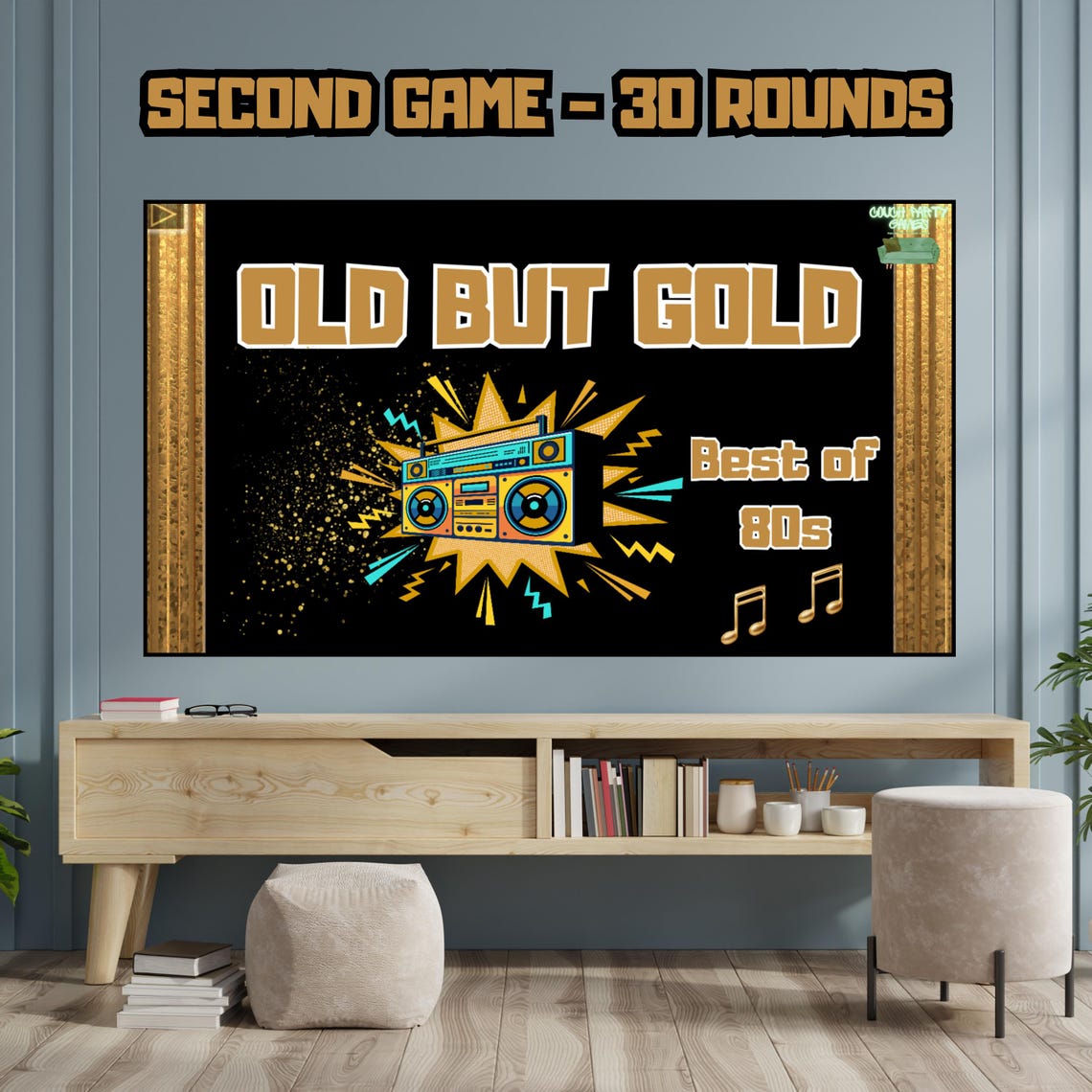 Name That Tune (3 Games in 1) - 5 Decades Song Guessing Powerpoint ...