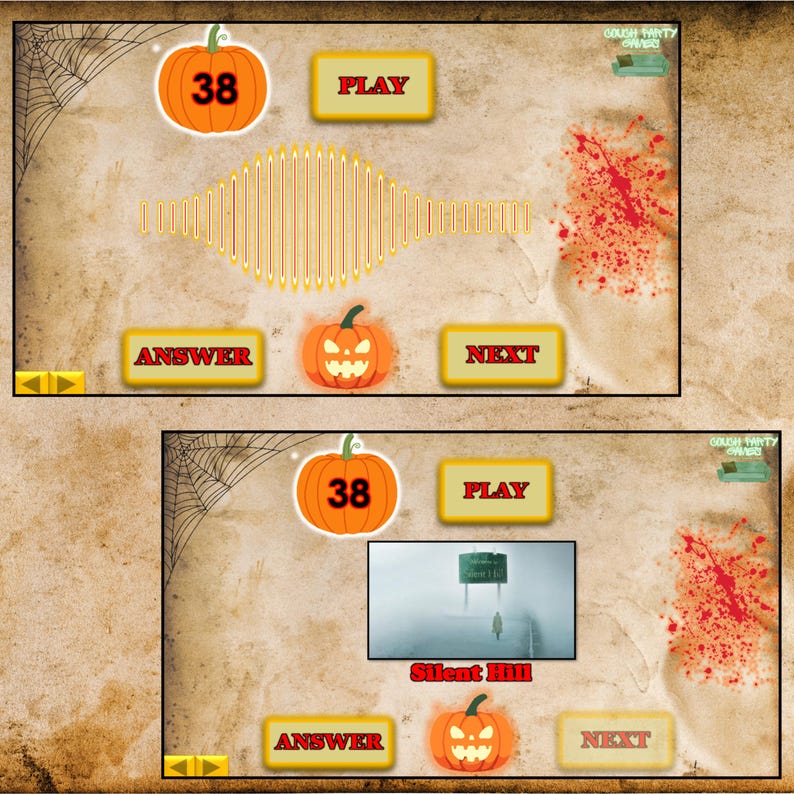 Halloween Party Trivia Game – Interactive Powerpoint Spooky Quiz for ...