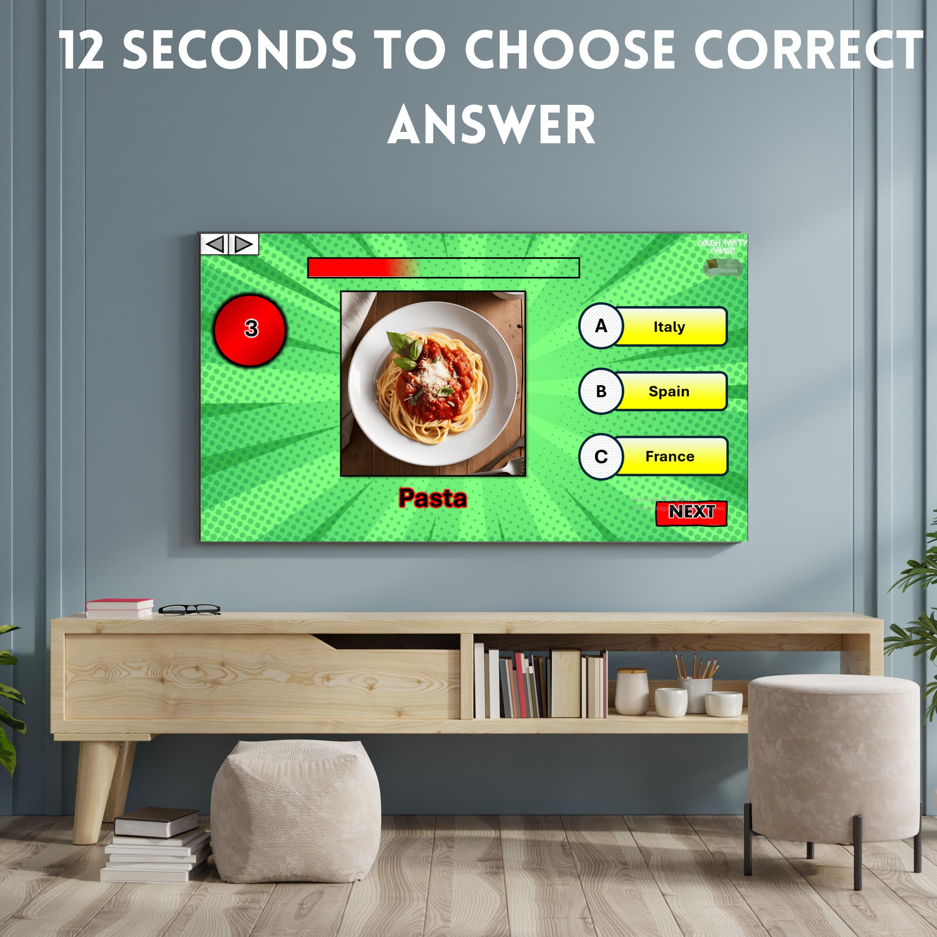 Guess the Country by It's Food | 40 Rounds | Food Trivia Game ...