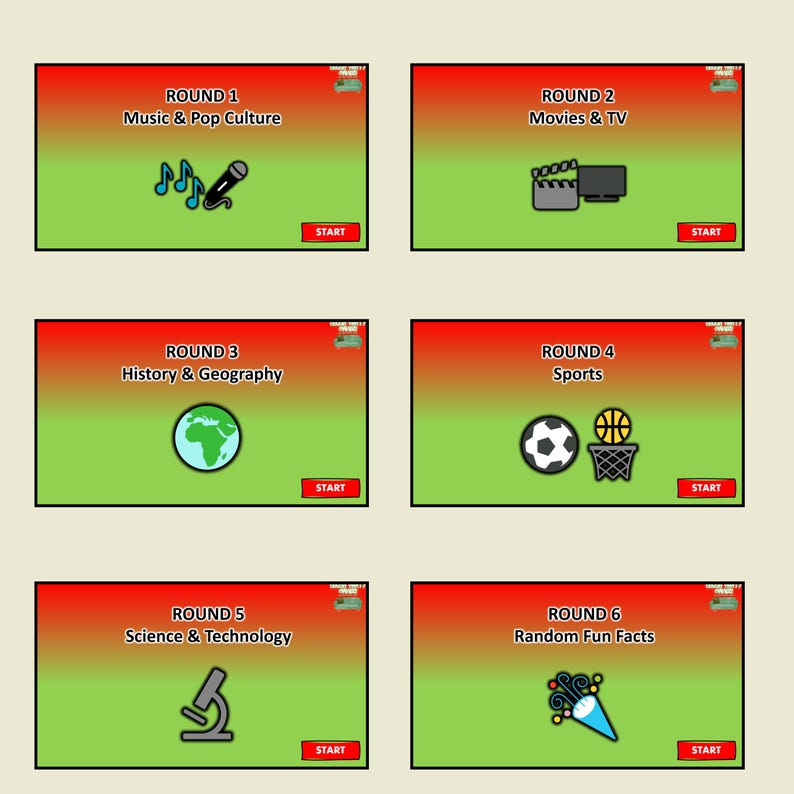 MORE or LESS Game| 6 Rounds - 30 Statements | Digital Party Game ...