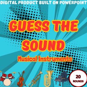 Guess the Sound Musical Instrument | 20 Rounds | Fun Audio Quiz ...