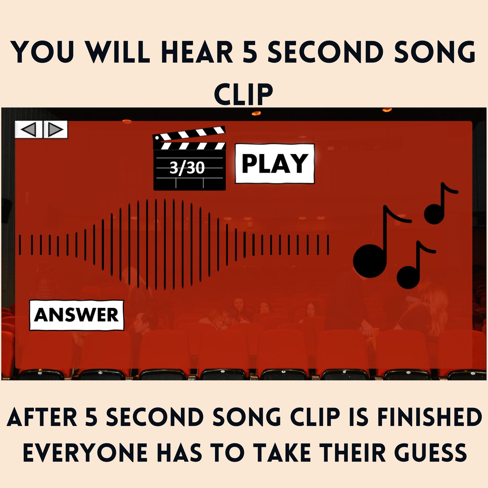 Name That Movie Game | 30 Rounds | Soundtracks and Theme Songs of ...