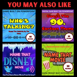 90s Music Trivia Game | 30 ROUNDS | Name That Tune Powerpoint Game ...