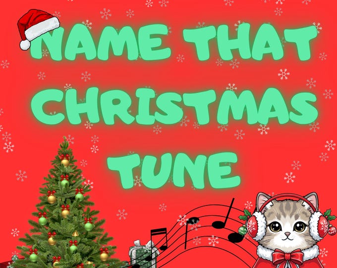 Christmas Name That Tune Powerpoint Party Game || Virtual Christmas ...