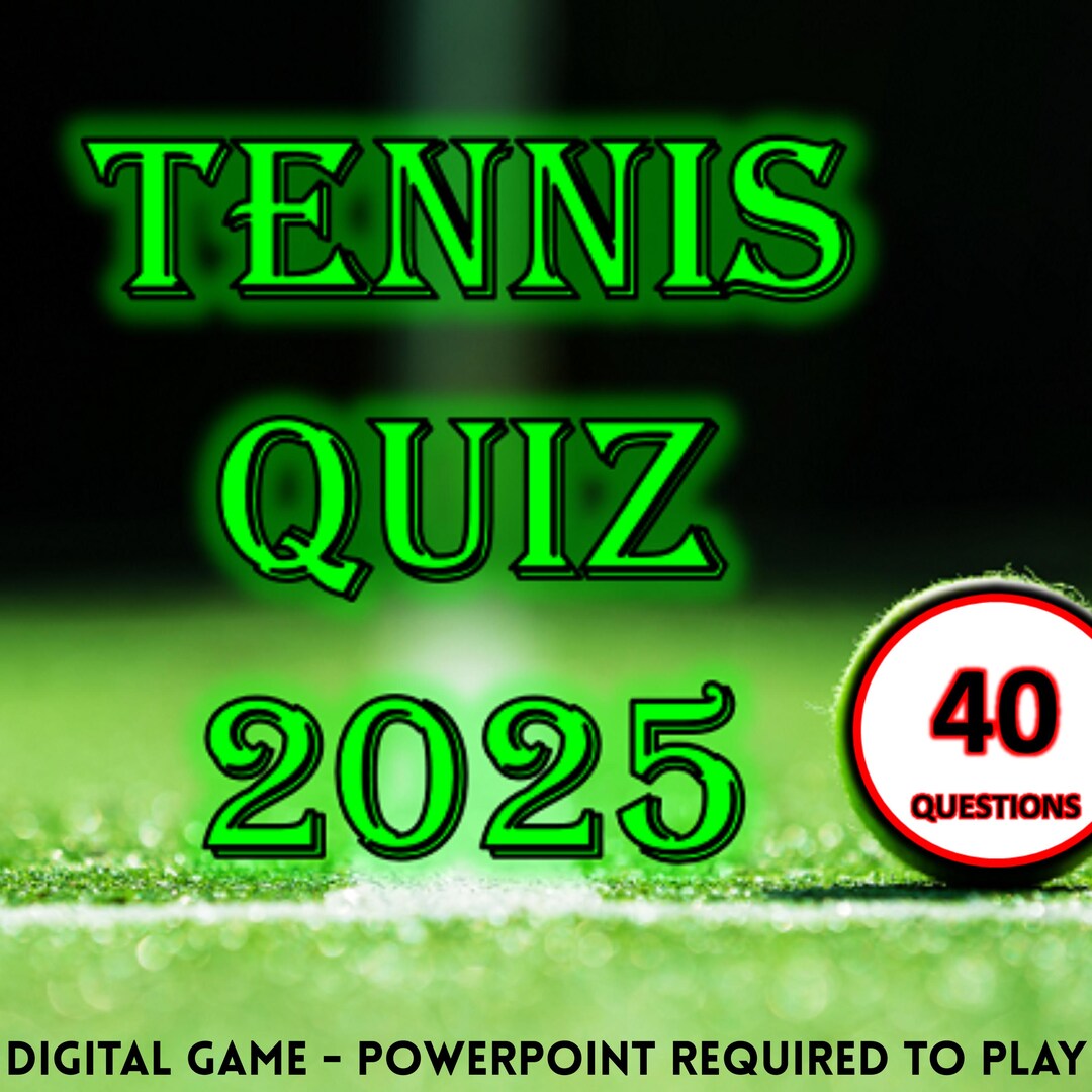 ULTIMATE TENNIS QUIZ 2025 | 3 Rounds & 40 Questions | Sport Quiz Game ...