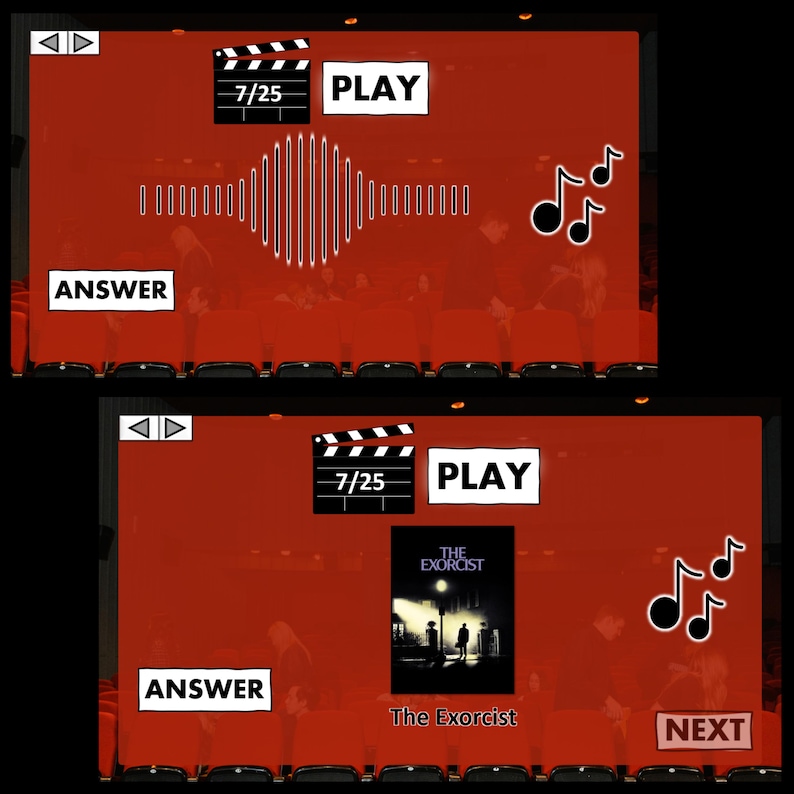 Name That Movie Game | 25 Acoustic Rounds | Powerpoint | Movie Trivia ...