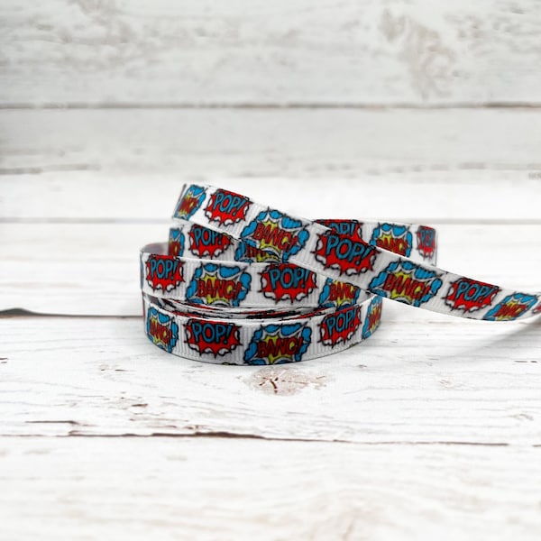 Super Hero Ribbon - Etsy
