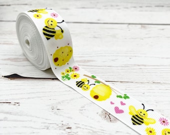 Bee Grosgrain Ribbon - Etsy
