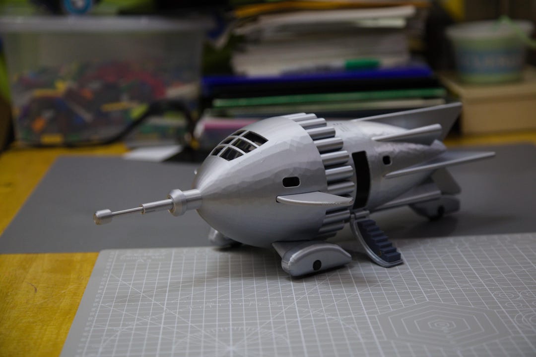 Flash Gordon Spaceship Rocket Display Model 15in. LARGE - Etsy