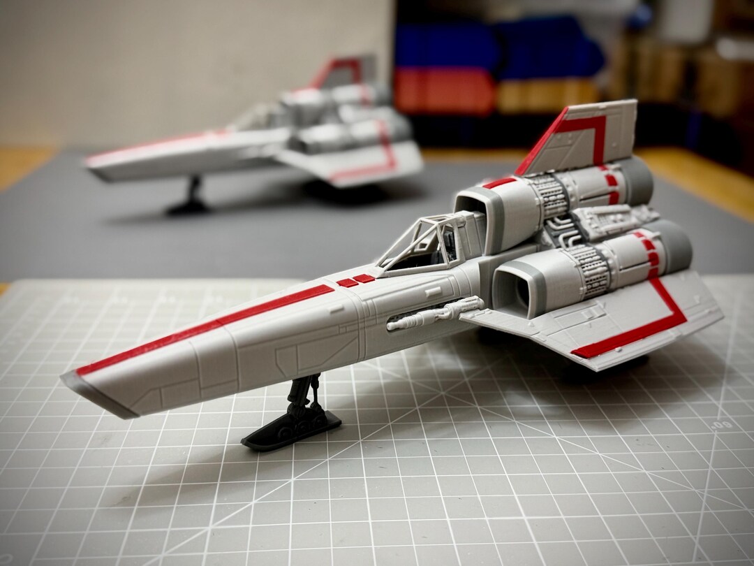 Battlestar Galactica 1978 Colonial Viper MK I Starfighter 11 In. - Etsy