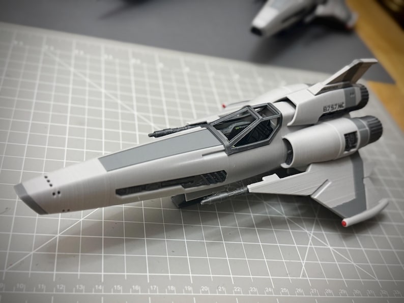 Bsg 2004 Viper MK II 2 Starfighter 11 In. - Etsy