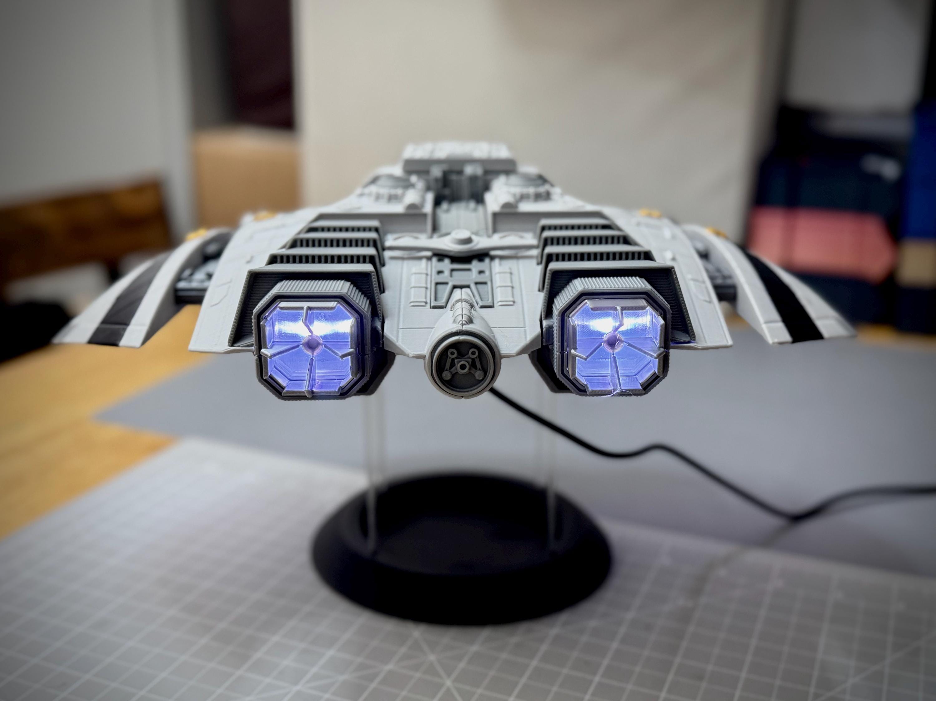 Bsg 1978 Cylon Raider TOS Classic (VARATIONS) - Etsy