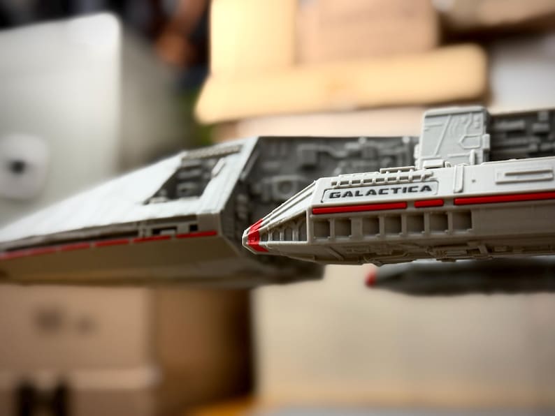 BSG Galactica Space Ship TOS Classic 1978 Display Model 22in ...