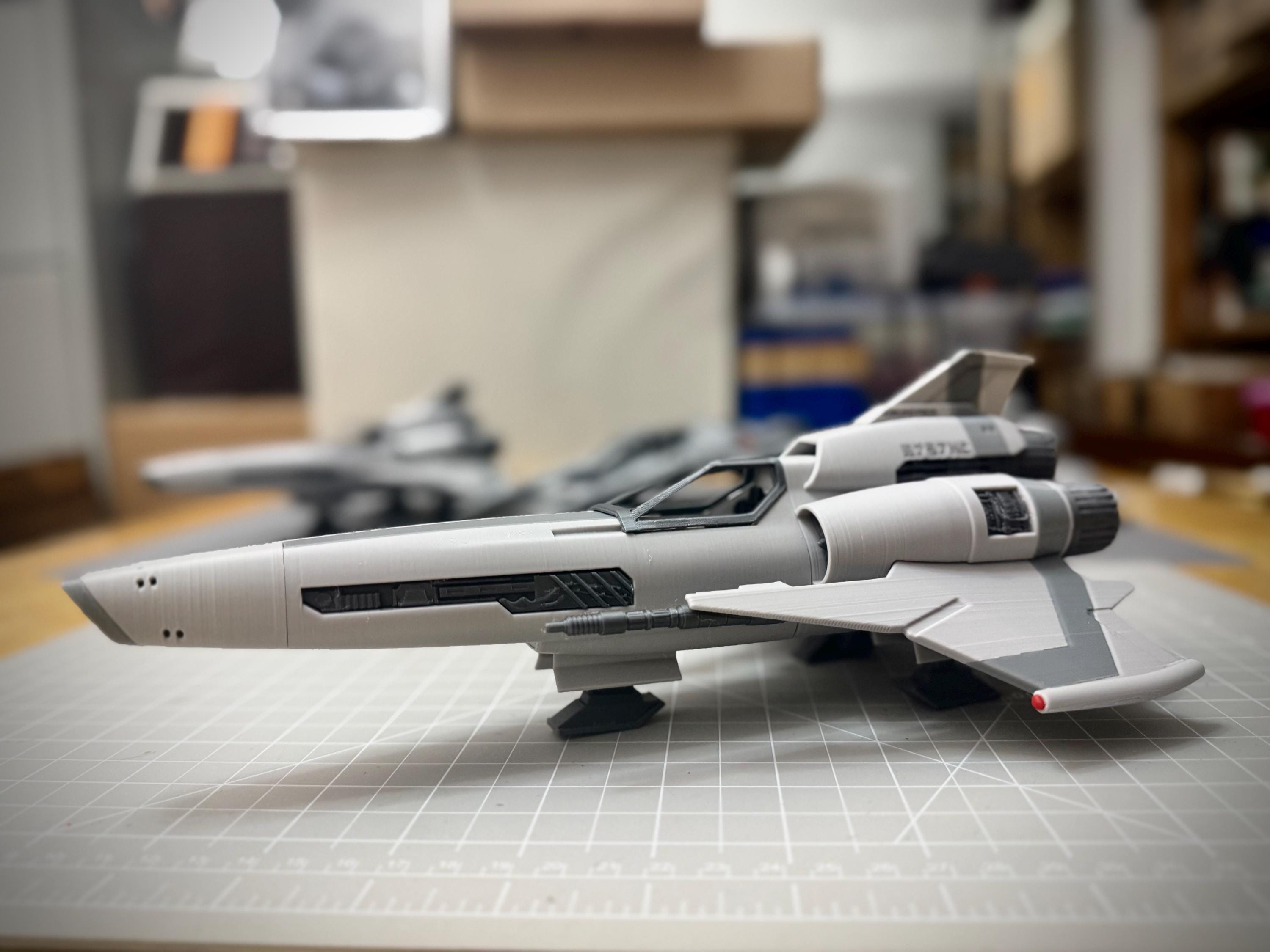Bsg 2004 Viper MK II 2 Starfighter 11 In. - Etsy