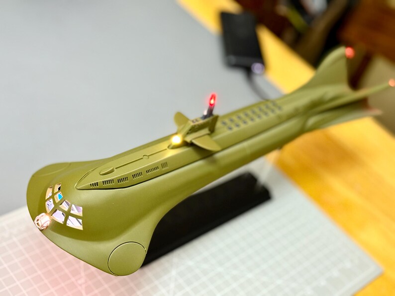 Seaview Submarine - Voyage to the Bottom of the Sea (20in. ARMY GREEN ...