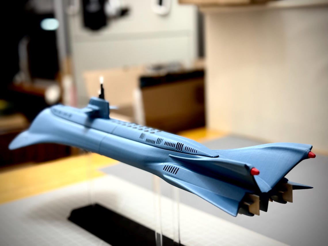 Seaview Submarine - Voyage to the Bottom of the Sea (20in. VARATIONS ...