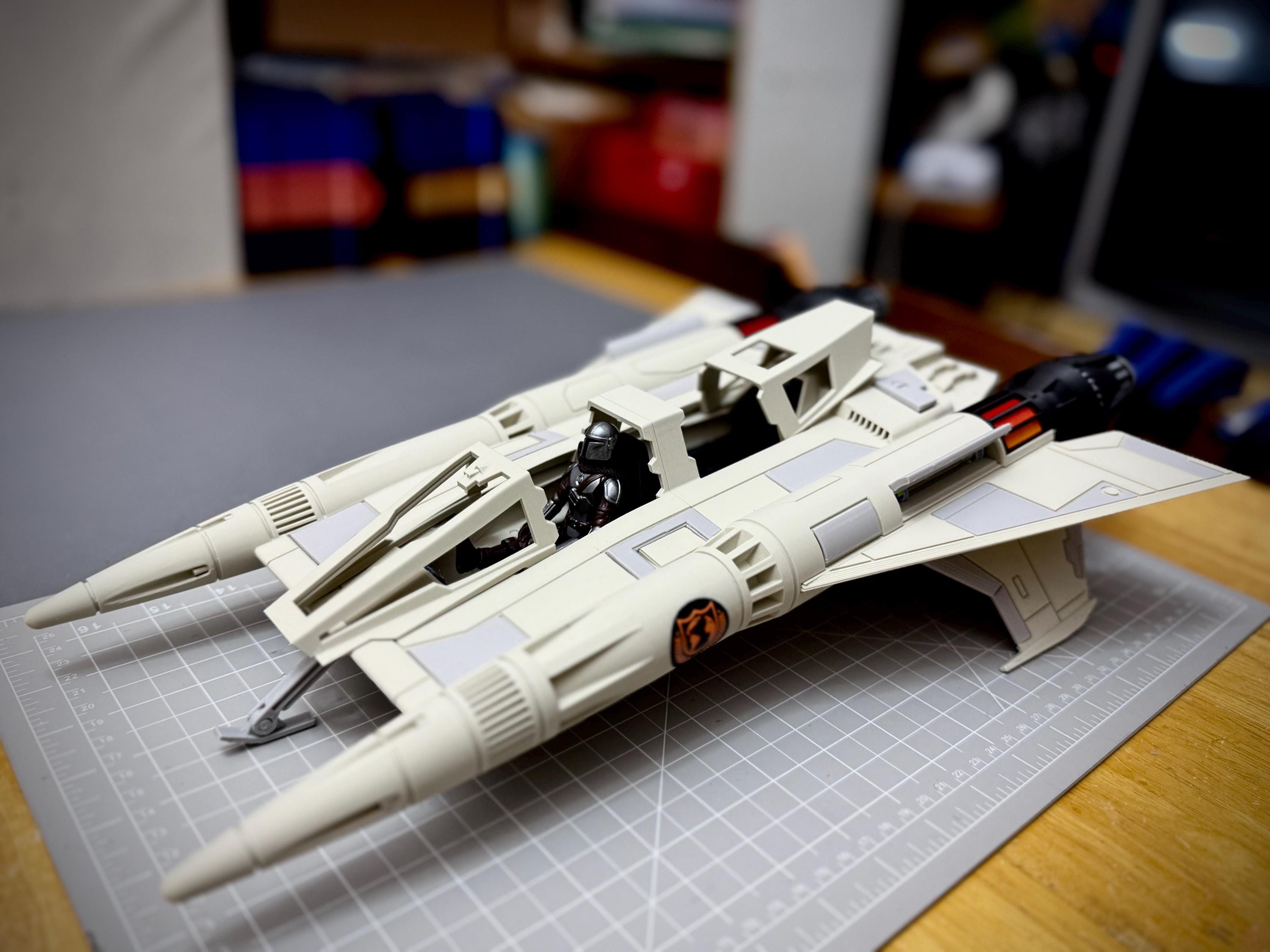 Buck Rogers Thunderfighter Starfighter Model 17in. - Etsy