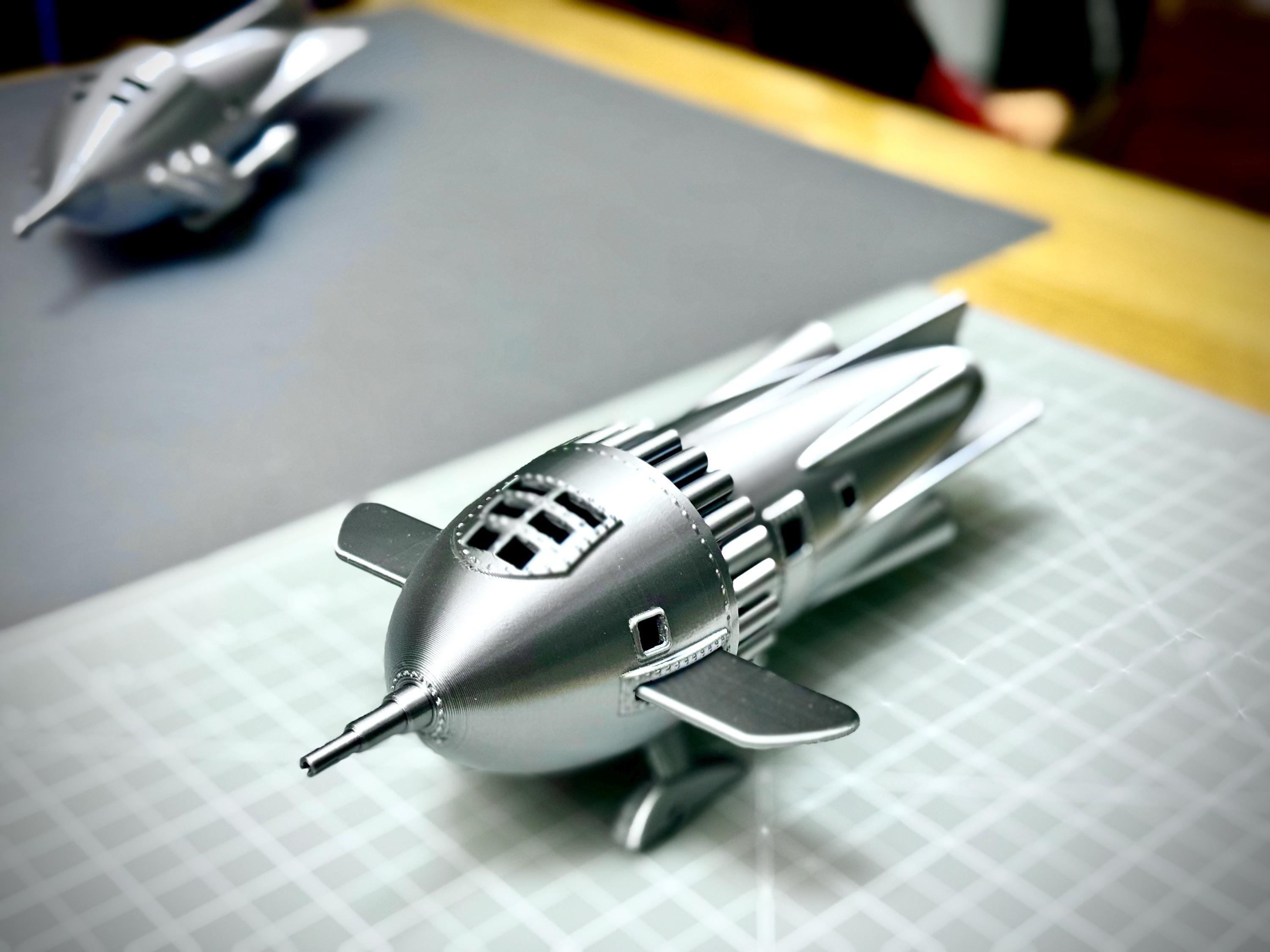 Flash Gordon Spaceship Rocket Display Model 9in. - Etsy