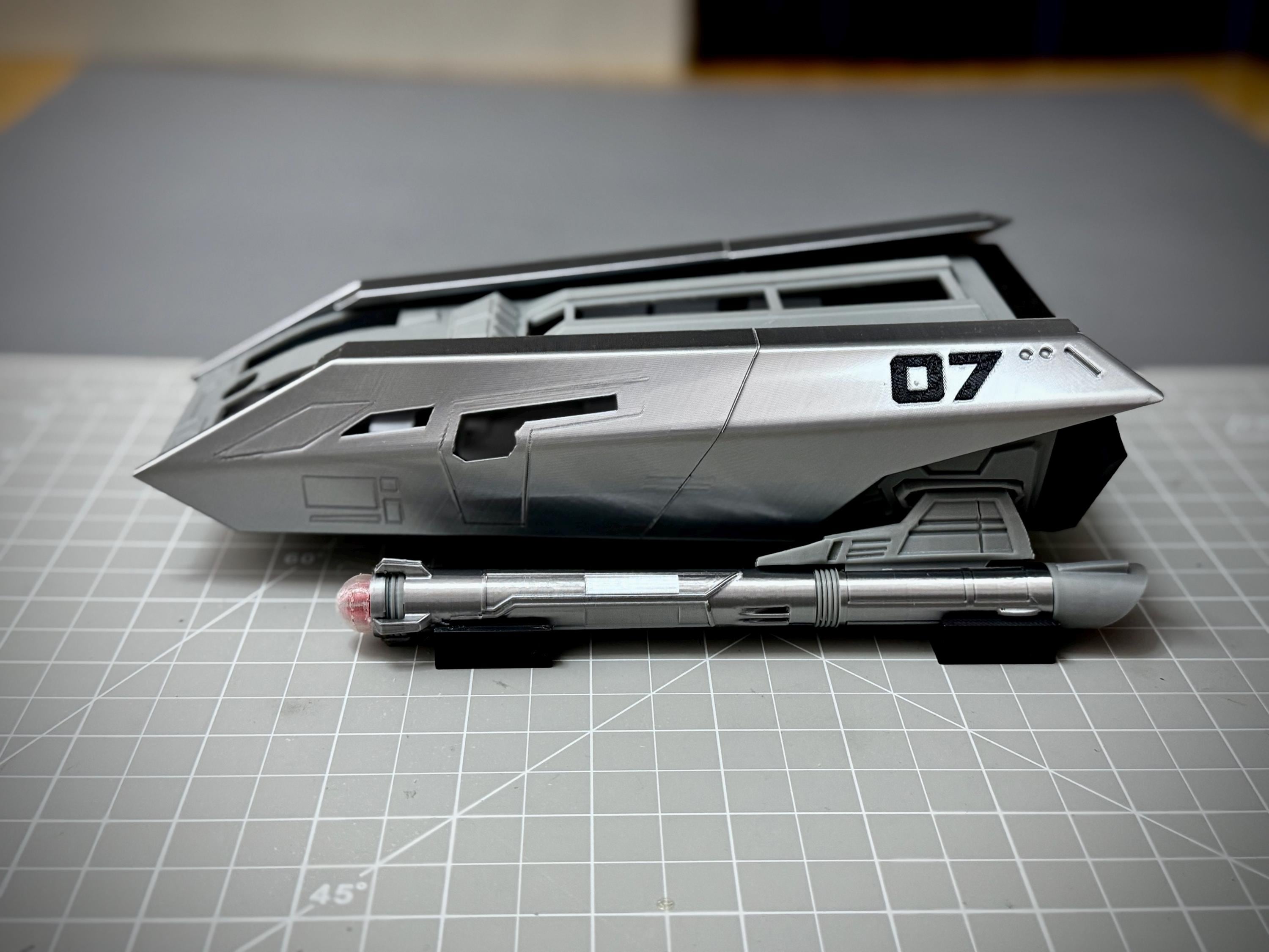 Strange New Worlds Shuttle Craft 9in. - Etsy