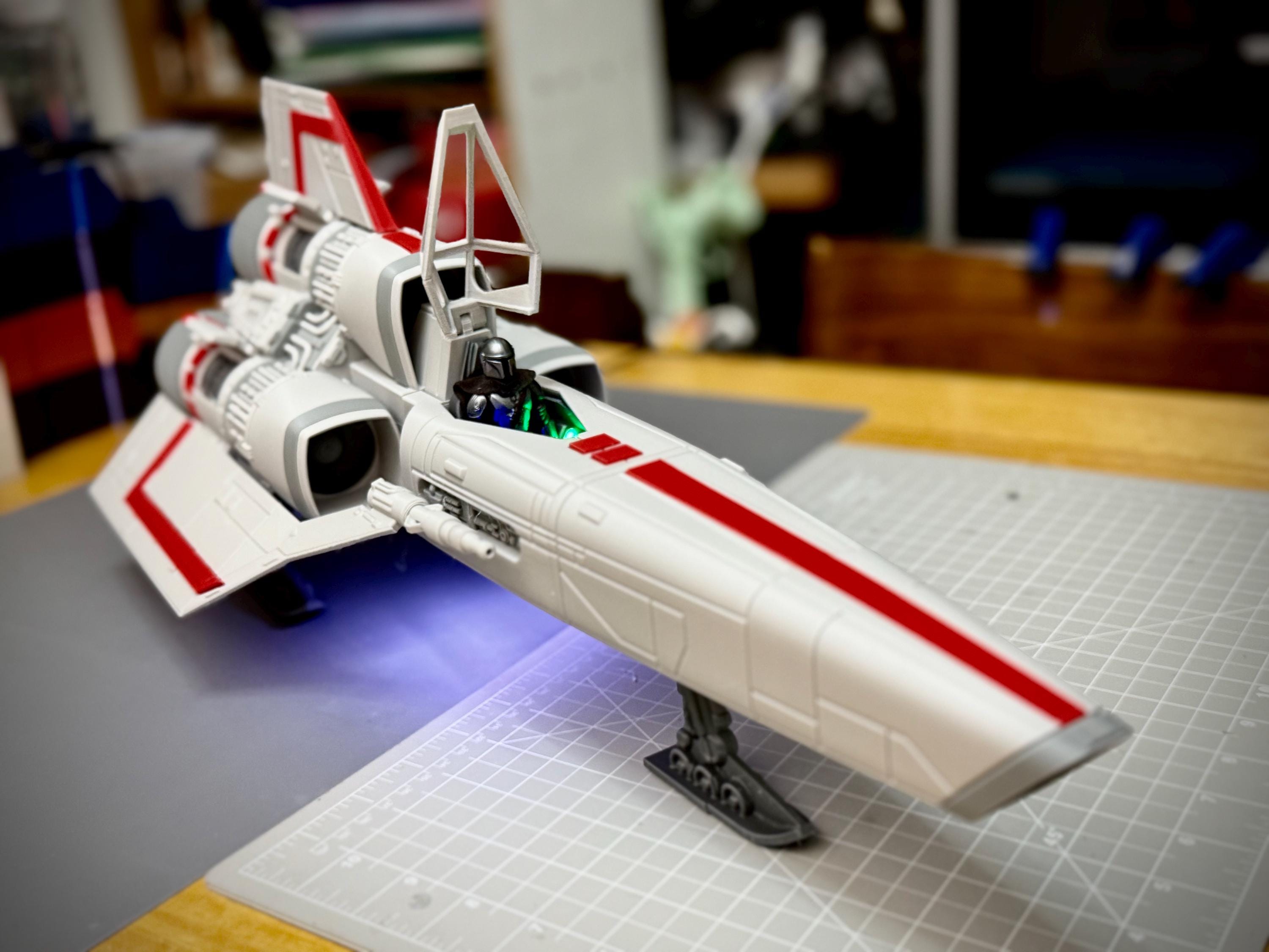 Battlestar Galactica 1978 Colonial Viper MK I (juego de 21 pulgadas ...