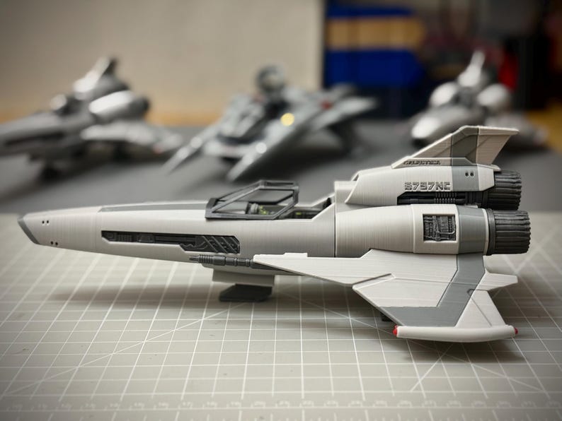 Bsg 2004 Viper MK II 2 Starfighter 11 In. - Etsy