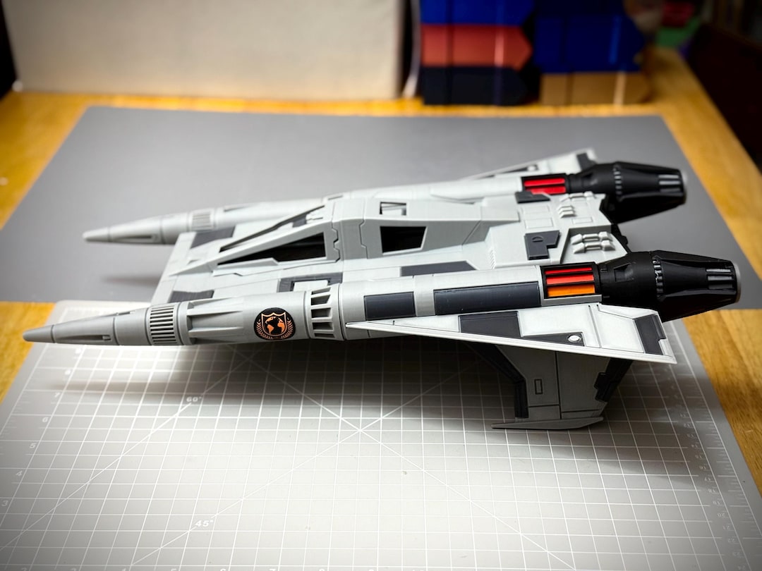 Buck Rogers Thunderfighter Starfighter Model 17in. - Etsy
