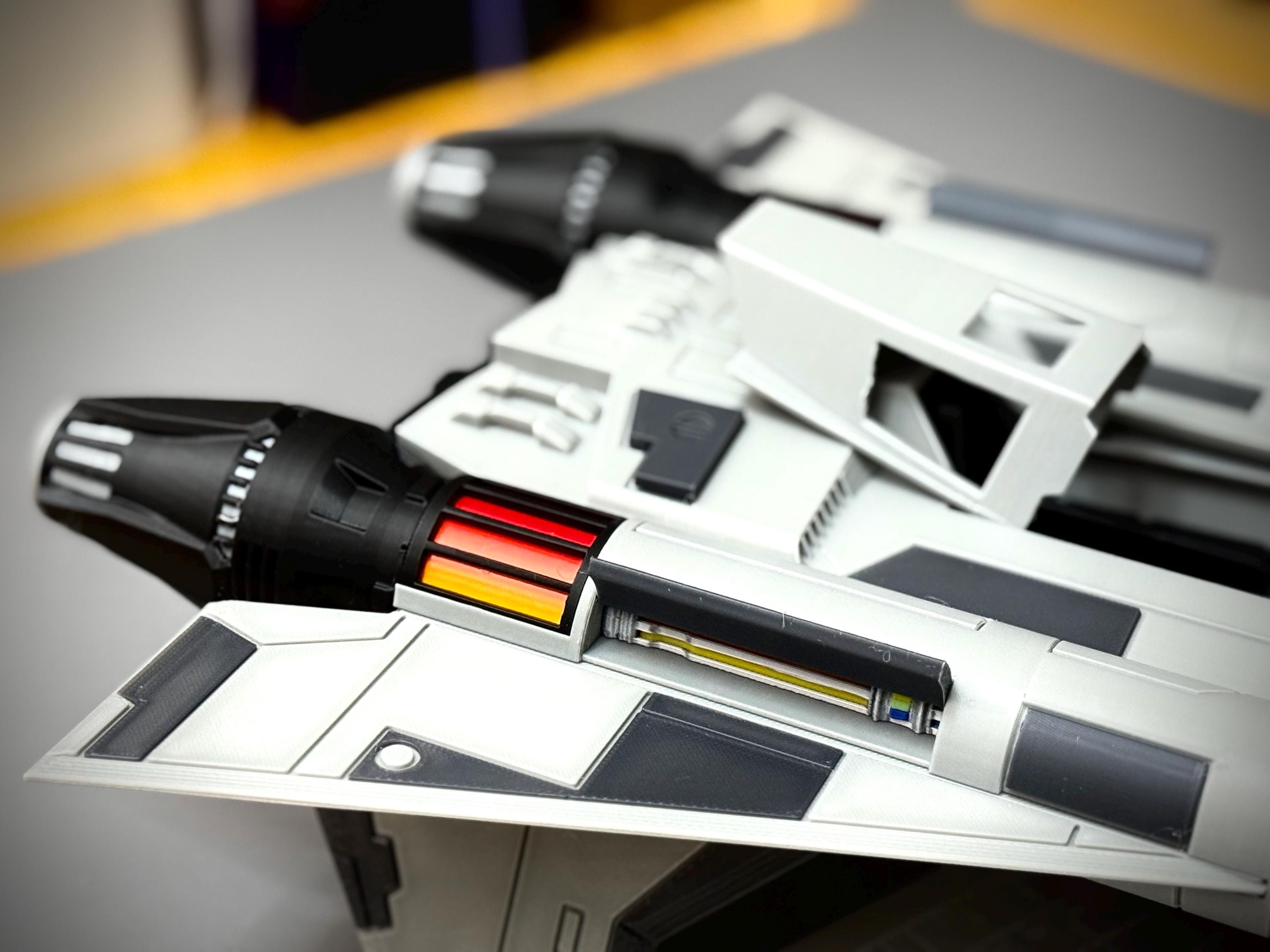 Buck Rogers Thunderfighter Starfighter Model 17in. - Etsy