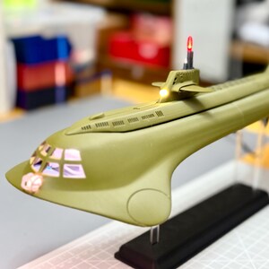 Seaview Submarine - Voyage to the Bottom of the Sea (20in. ARMY GREEN ...